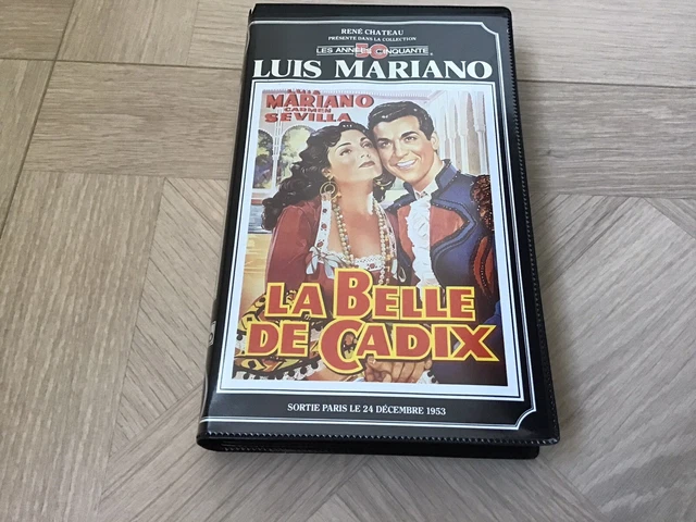 « LA BELLE DE Cadix » avec Luis Mariano - Cassette Vidéo René Chateau EUR 10,00 - PicClick FR